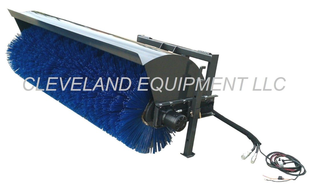 Broom - Angle Broom Attachment - CID - Cleveland Equipment LLC
