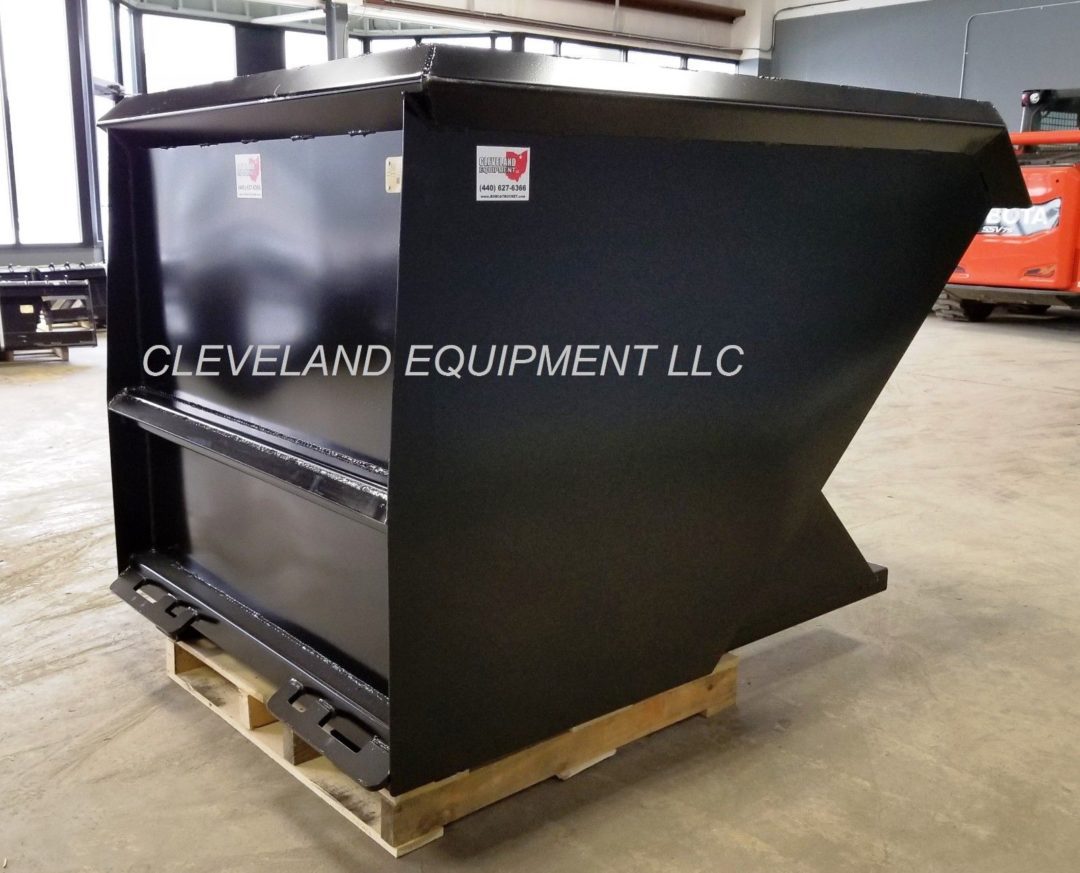 Dumpster / Hopper - Skid Steer Mounted - Cleveland Equipment LLC