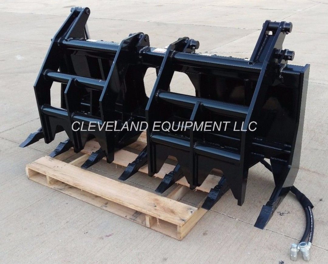 Grapple Rake Attachment - Severe Duty - Cleveland Equipment LLC