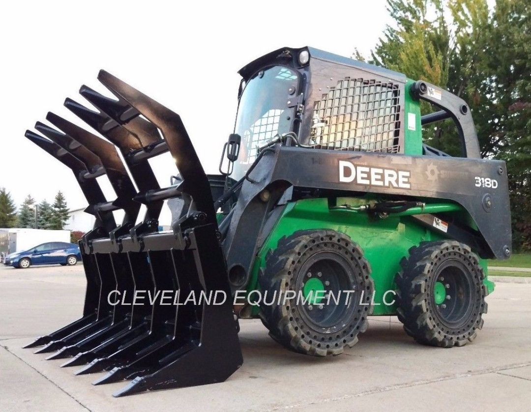 Grapple Rake Attachment - Severe Duty - Cleveland Equipment LLC