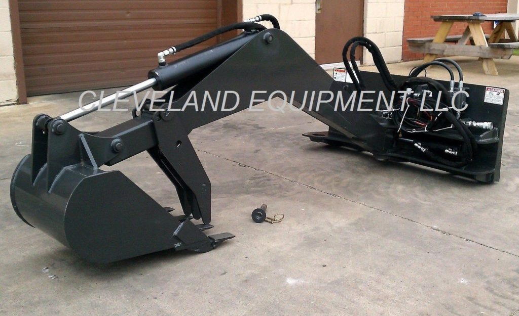 Backhoe Attachment - Swing Arm CID - Cleveland Equipment LLC