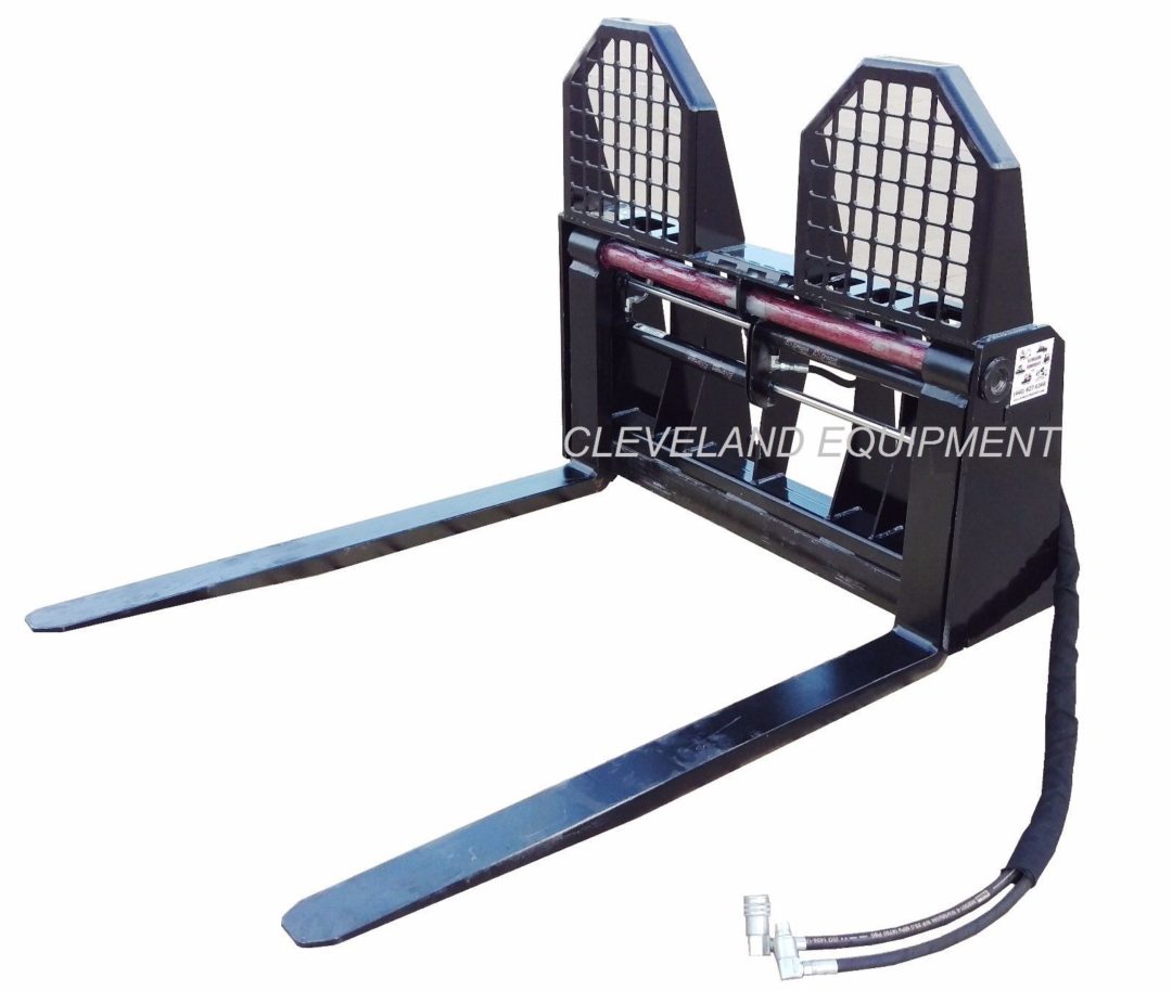 Pallet Forks & Frame Attachment - Hydraulic - Cleveland Equipment LLC