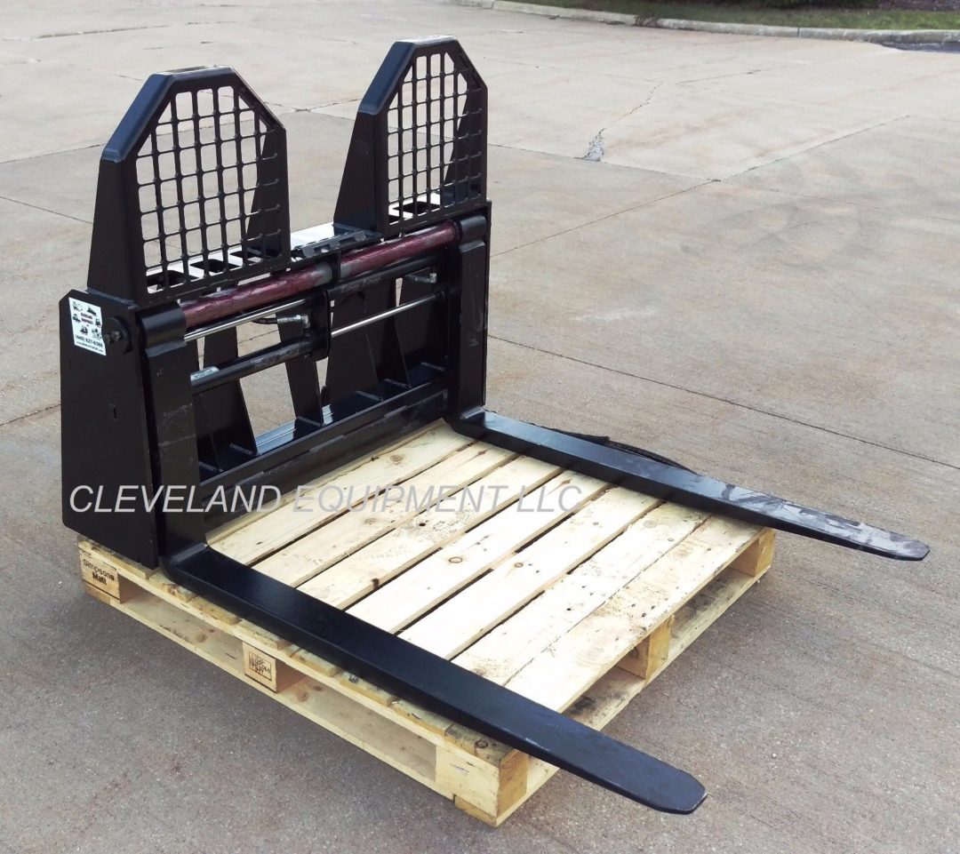 Pallet Forks & Frame - Hydraulic Adjusting LF/BD - Cleveland Equipment LLC