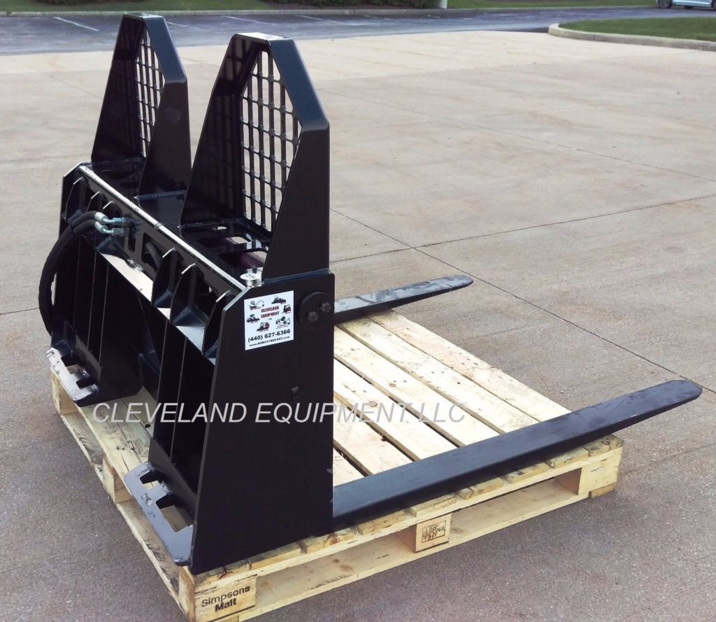 Pallet Forks & Frame Attachment - Hydraulic - Cleveland Equipment LLC