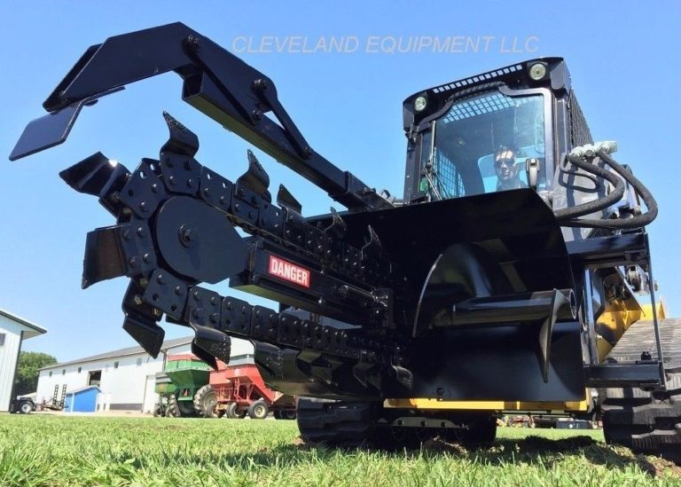 Trencher Attachment - PREMIER T155 / T255 / T350 - Cleveland Equipment LLC