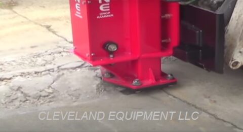 Concrete Breaker - Hurricane HD3700 Drop Hammer - Cleveland Equipment LLC